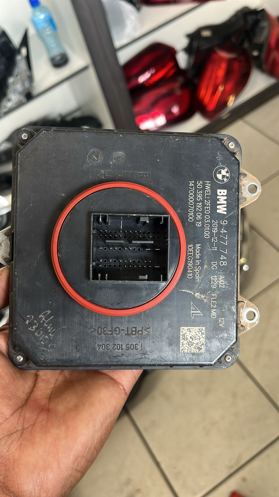 Bmw f30/32 headlight control units